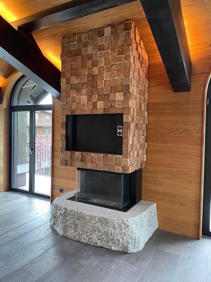 Installation cheminées à Chamonix - Cheminées Le Phénix